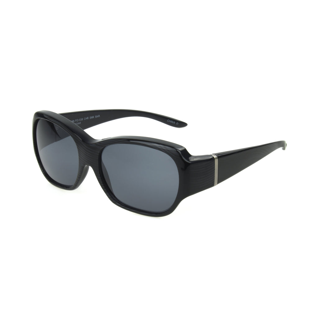 Santa Monica Charcoal/Smoke Fit Over Sunglasses – taylormadisoneyewear